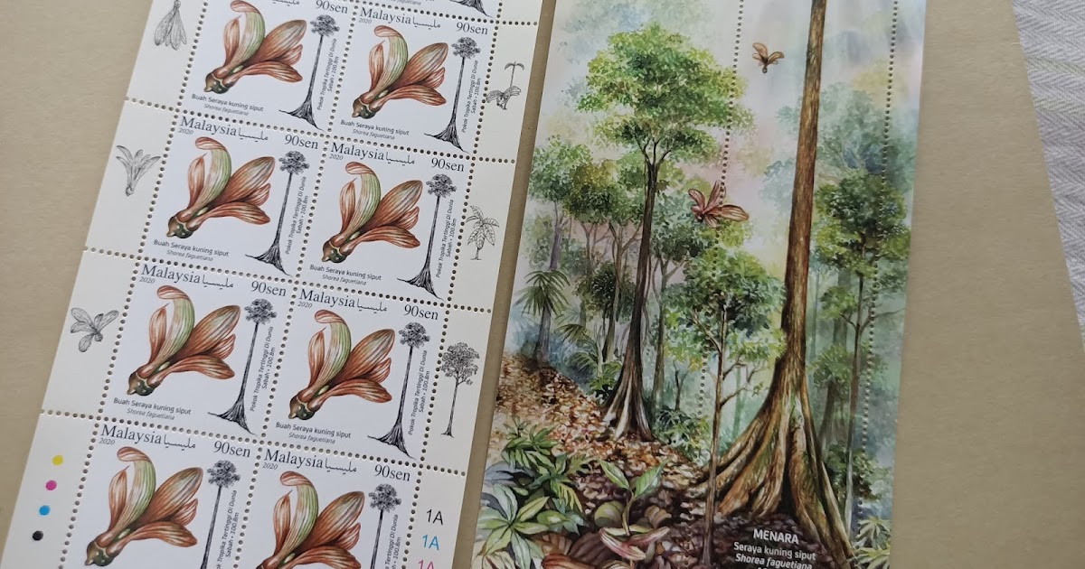 Setem Stamp: Terpukau Pokok Tertinggi
