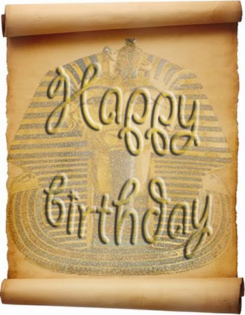 Happy Greetings Congrats: e Card for birthday Ancient pharaohs