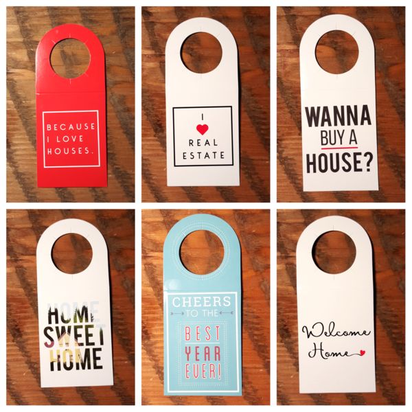 Carl Jones Marketing and Design Inc.: CREATIVE DOOR HANGERS
