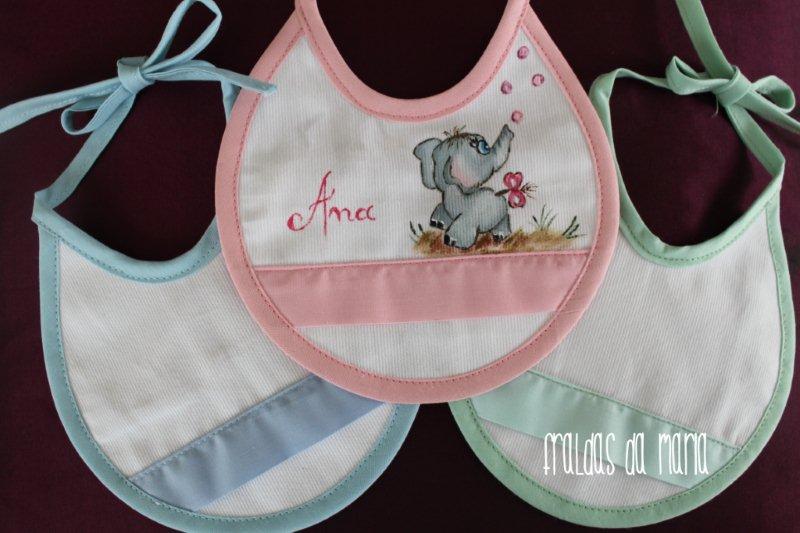 Fraldas da Maria: Babetes