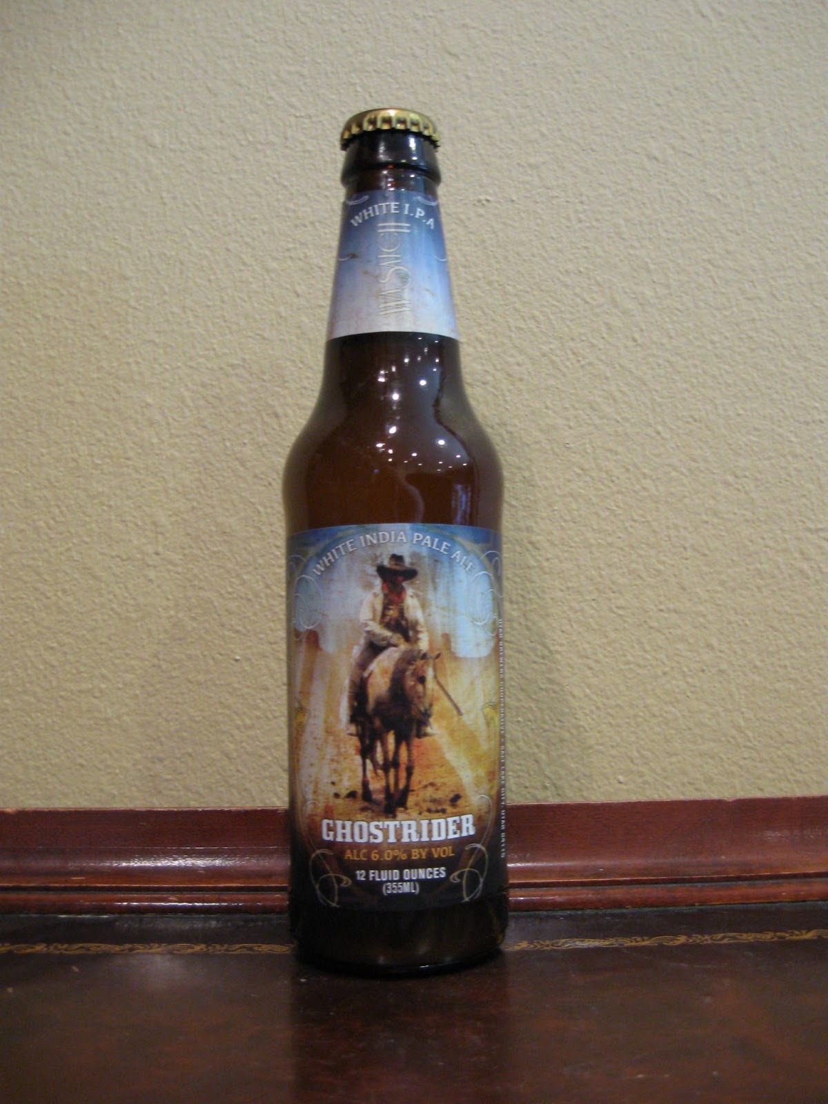 Doing Beer Justice: Wasatch Ghostrider White IPA