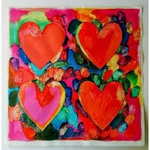 Jamestown Elementary Art Blog: 3rd Grade Jim Dine Heart Plaques