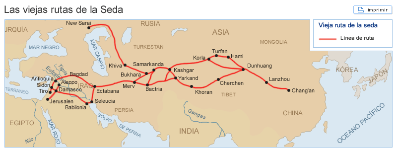 HISTORIA DE LA INDUMENTARIA Y LOS TEXTILES: LA SEDA Y SUS RUTAS