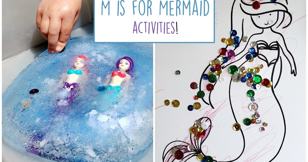 Mom's Tot School: M is for Mermaid!