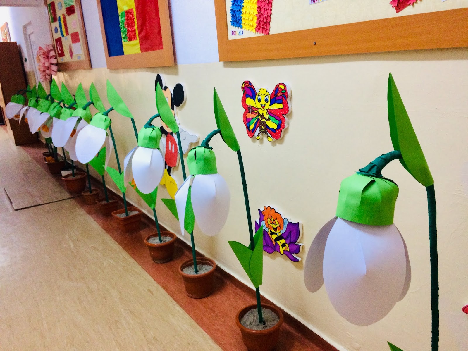 Ghiocei pentru decor (I) - Materiale didactice de 10(zece)