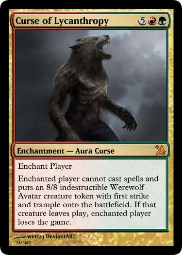 MadOlaf's Magic Cards: Curses!