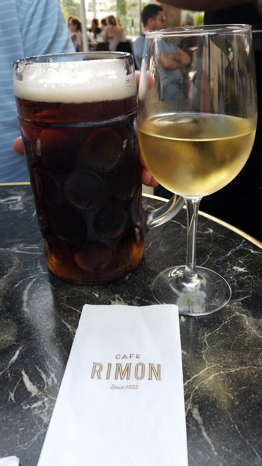 Living Our Bucket List Life: Jerusalem: Café Rimon Mamilla (August 2018)