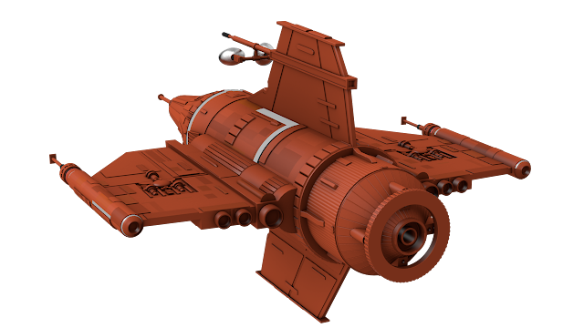 The Celestial Toyroom: Blake's 7 Federation Pursuit Ship