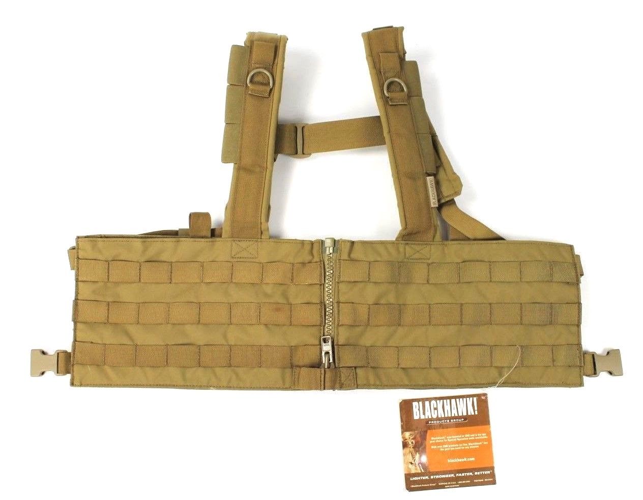 Webbingbabel: BlackHawk S.T.R.I.K.E. Split Front Chest Rig Coyote Tan