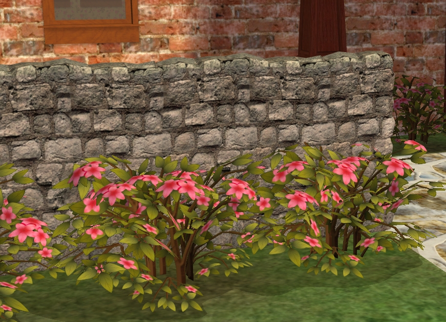 TheNinthWaveSims: The Sims 2 - TS4 Snowy Escape Azalea Bush For The Sims 2