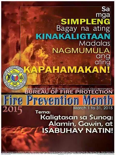 PLAI - Southern Tagalog Region Librarians Council: Fire Prevention Month