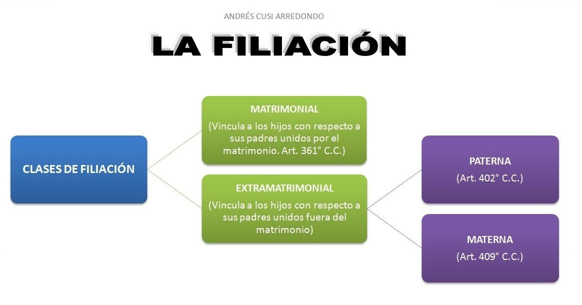 Andrés Eduardo Cusi Arredondo: LA FILIACIÓN - ANDRÉS CUSI ARREDONDO