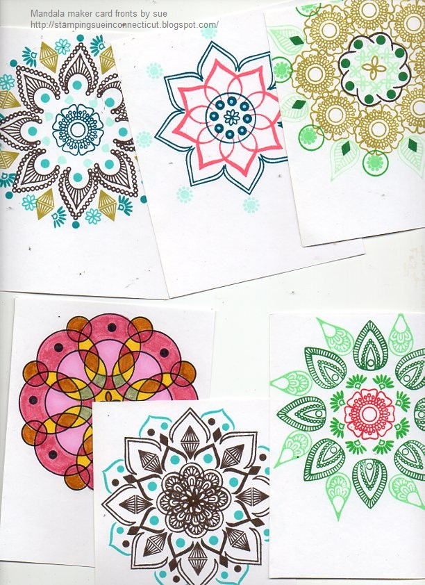 Stamping Sue: Fun with Mandala stamp set