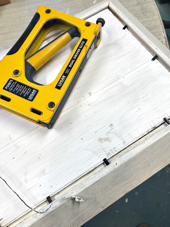 DIY Framed Olive Bucket Planter