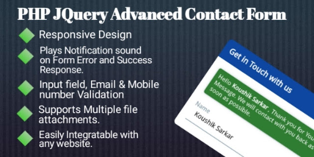 PHP Jquery Advanced Contact From PHP Jquery Advanced Contact From