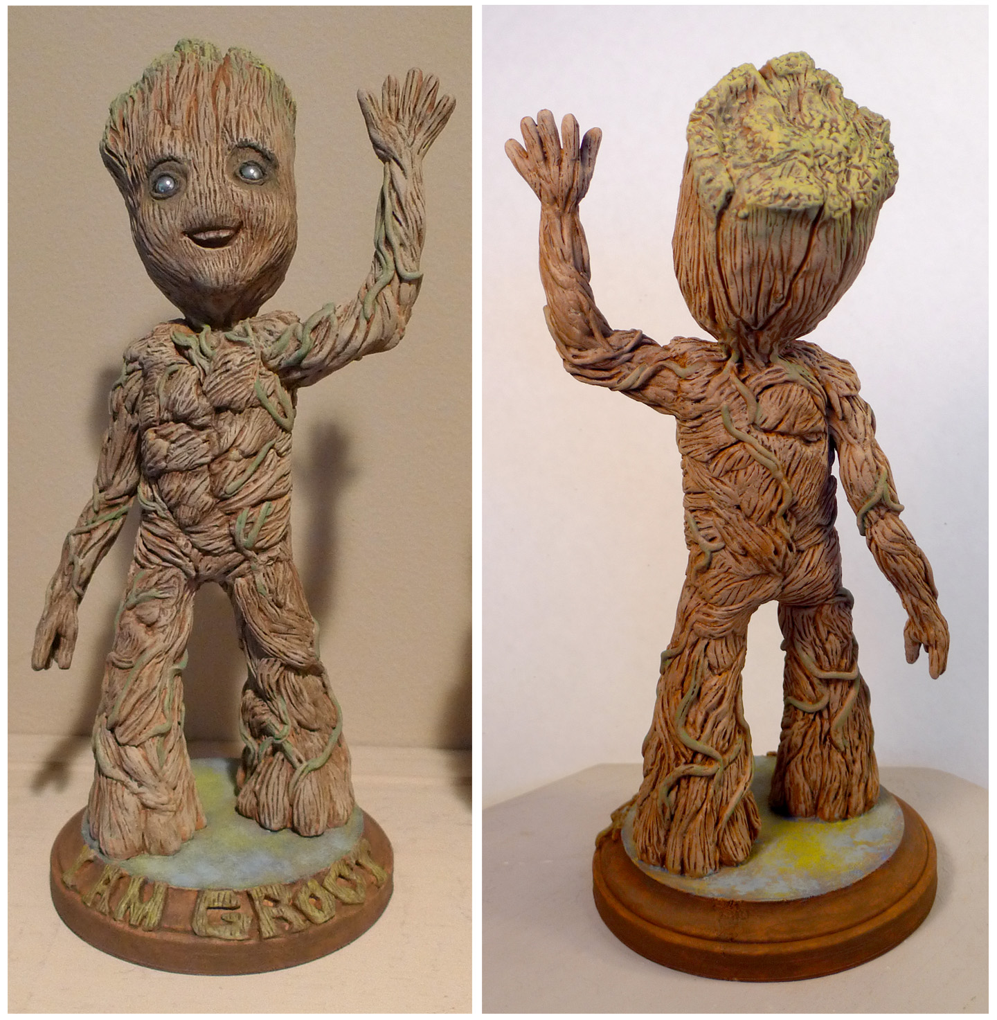 LUDstuff!: SCULPTURE: "Baby Groot"