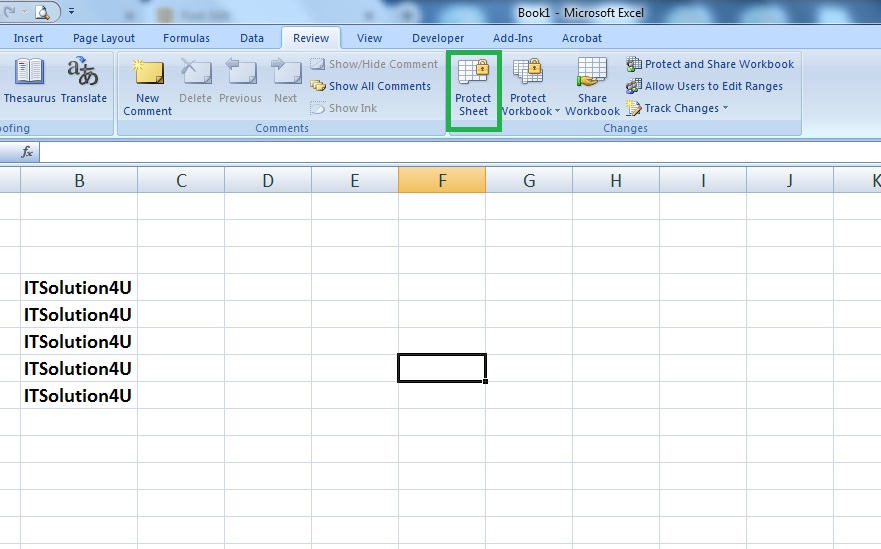 IT Support Solution How To Hide Cells In Excel With Password ITSolution4U IT Support Solution How To Hide Cells In Excel With Password ITSolution4U