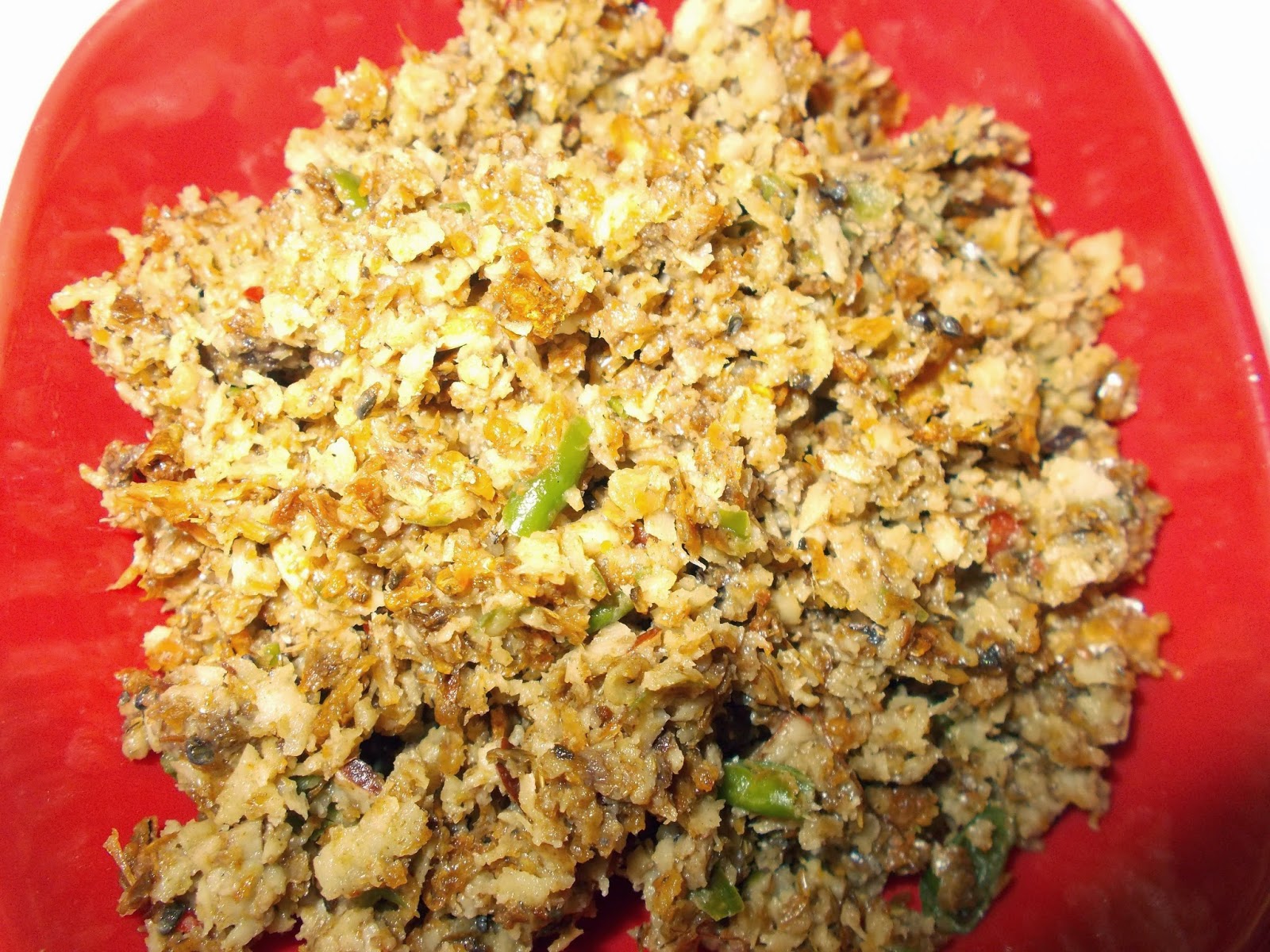 Kerala Traditional and Other Recipes: CHEMMEEN CHAMMANTHI PODI / DRY ...