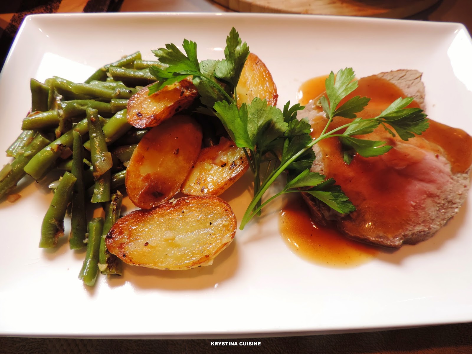 Krystina cuisine: Rosbif