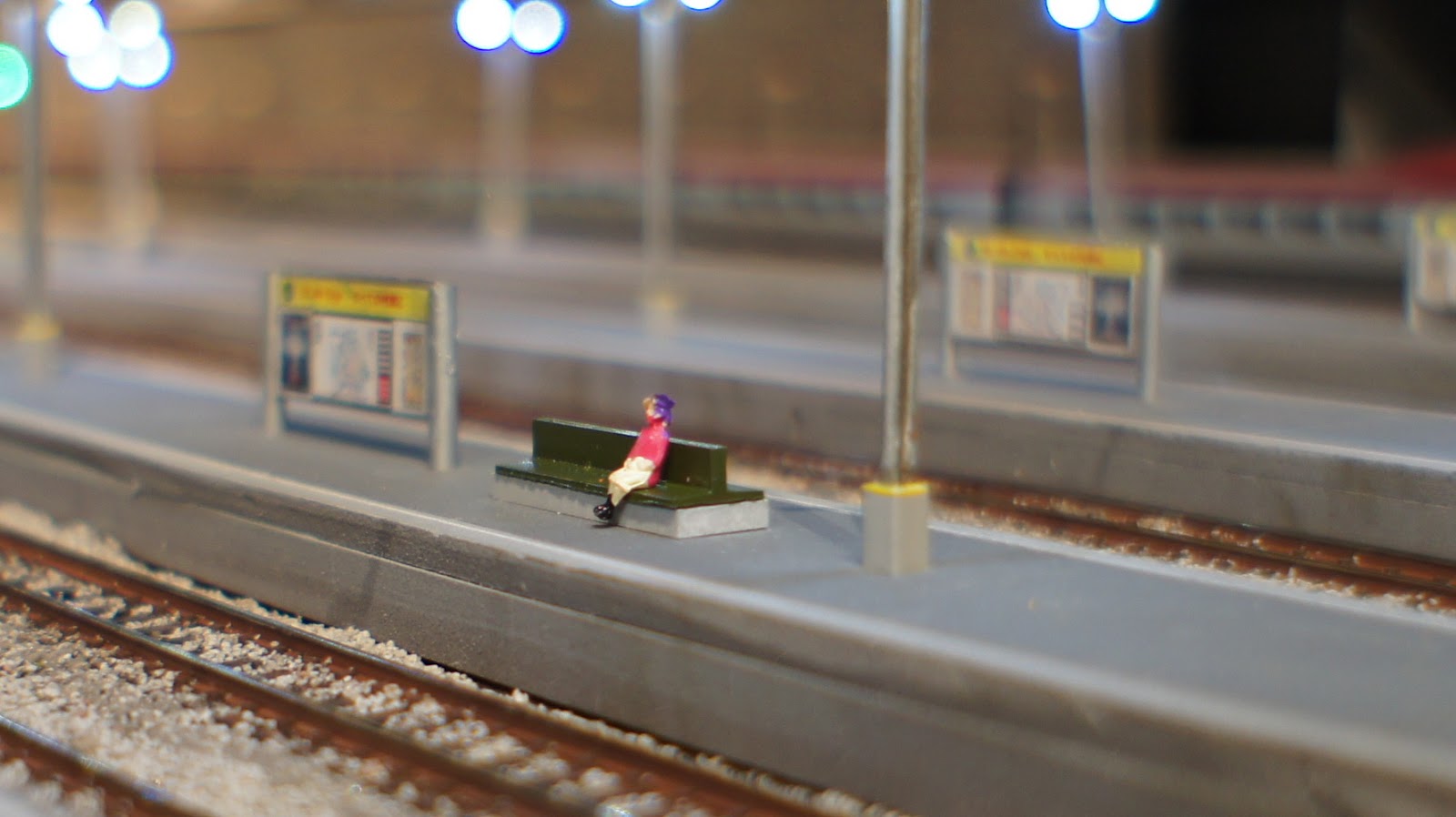 quinntopia - An N Scale blog: The Station Platforms - Part 2