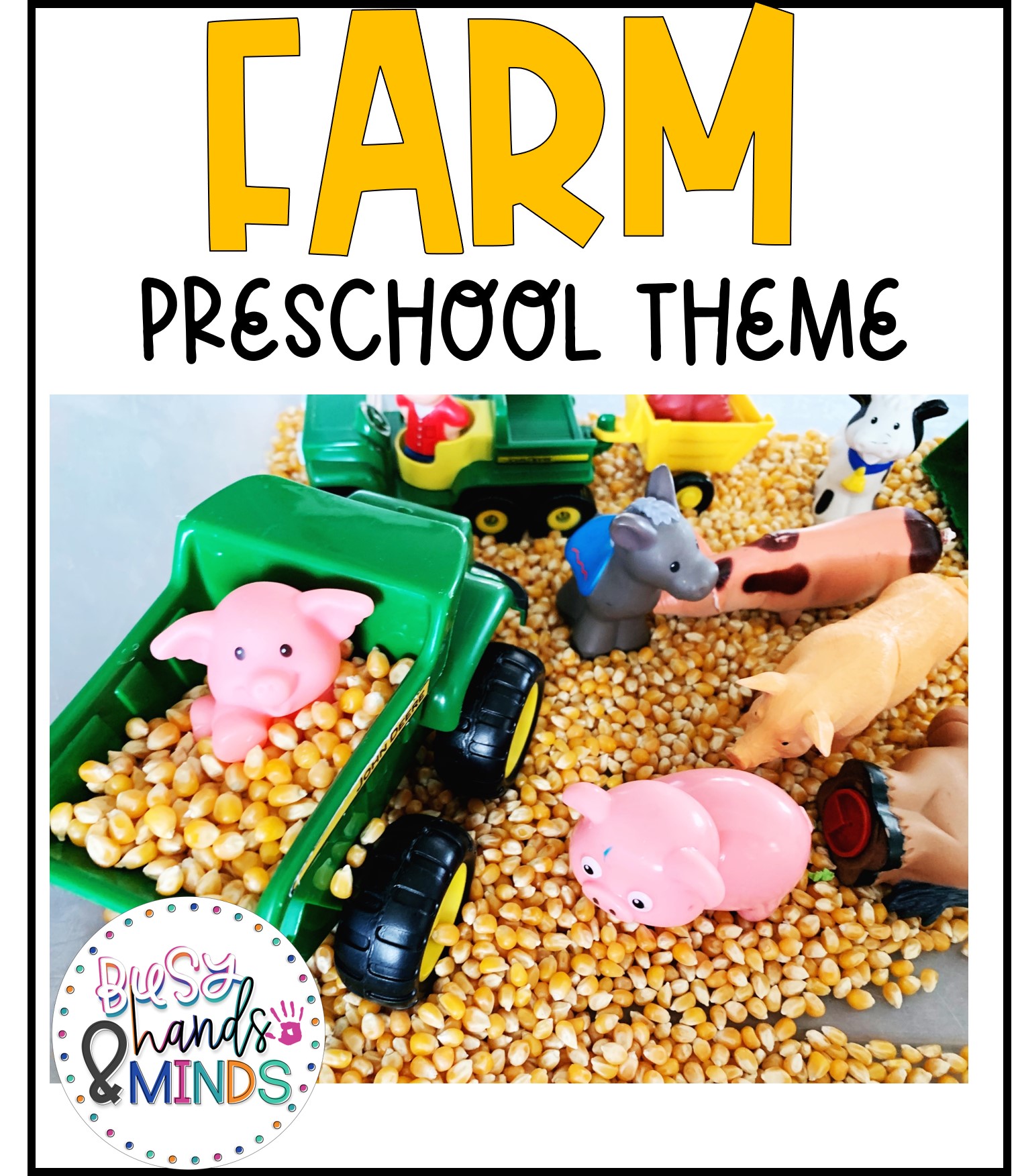 Farm Preschool Theme | Busy Hands and Minds