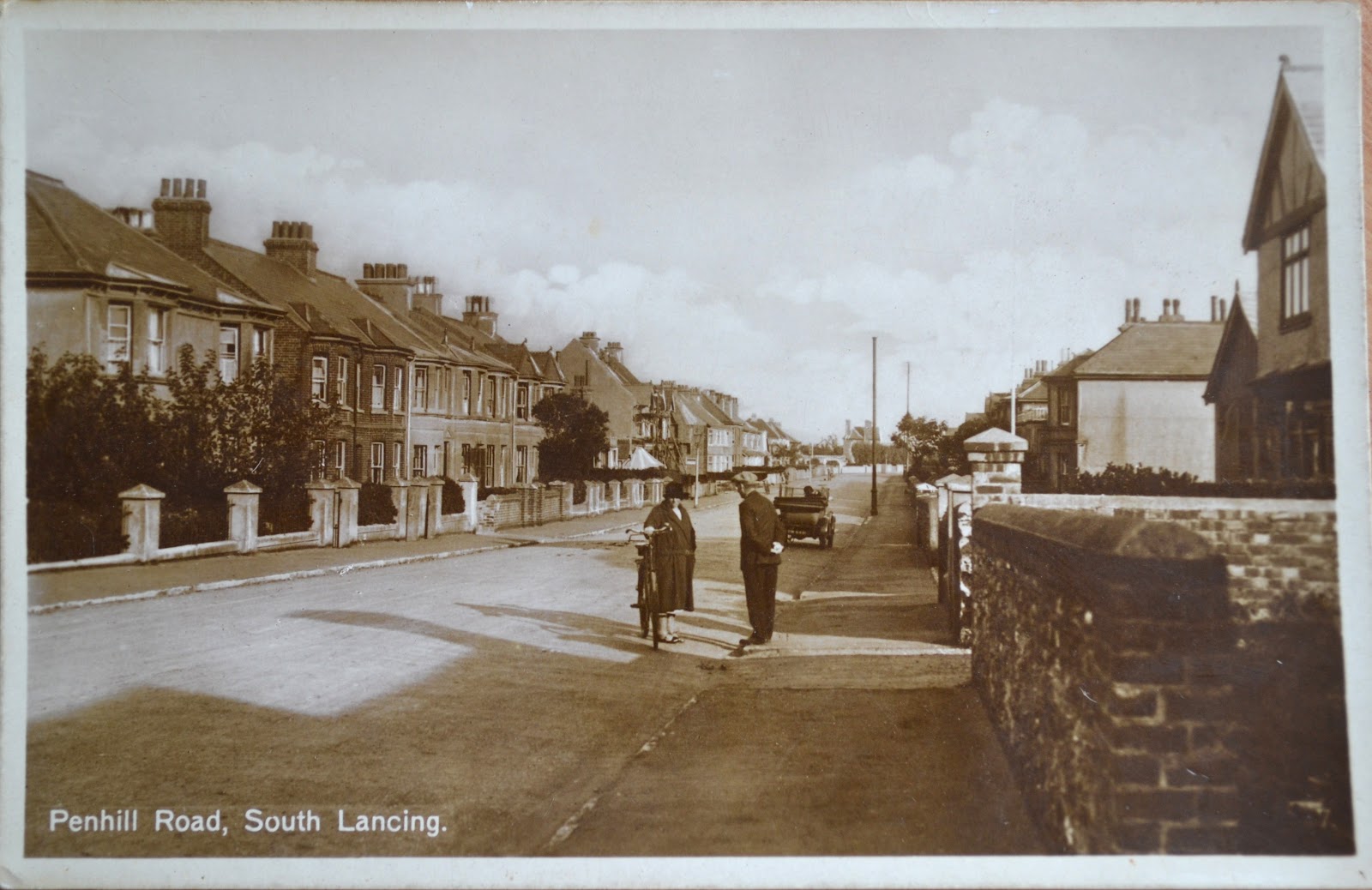 Lancing Village Postcards: A collection of village scenes