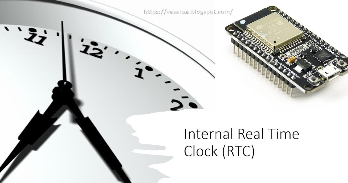 #ESP32 - REAL-TIME CLOCK #RTC INTERNO