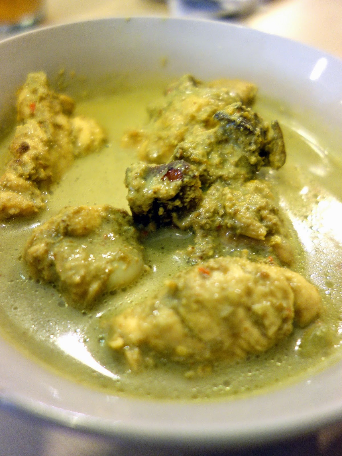 plus a sizeable serving of gulai ayam kawah. Fully satisfactory, both ...