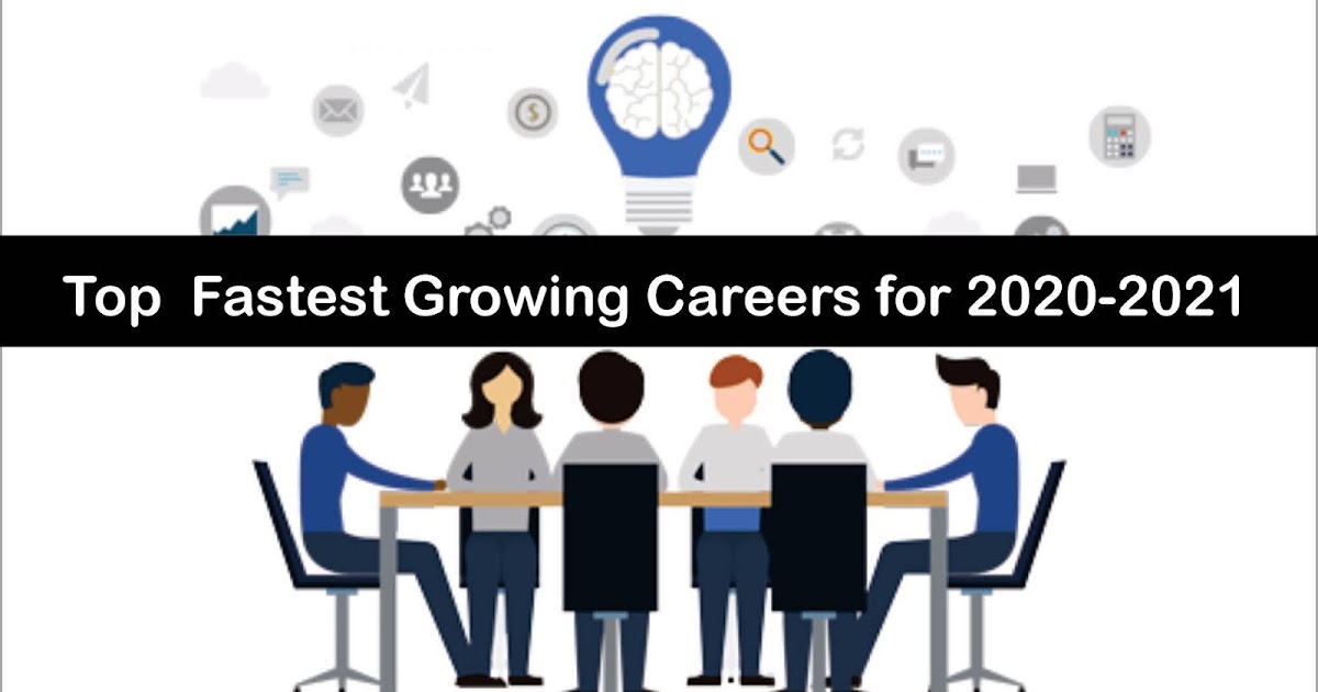 Top Fastest Growing Careers for 2020-2021