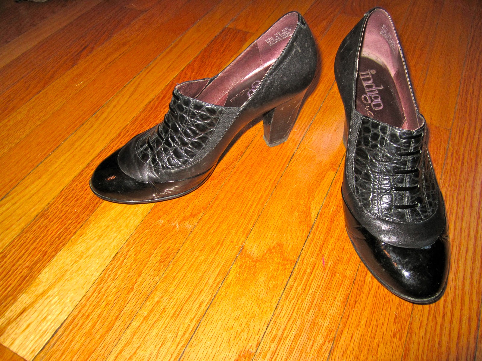 Sunday Shoes: Indigo shoe boots