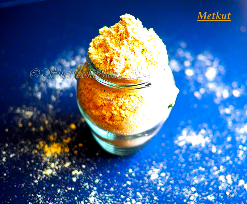 Meri Rasoi: Metkut :Maharashtrian spiced powder