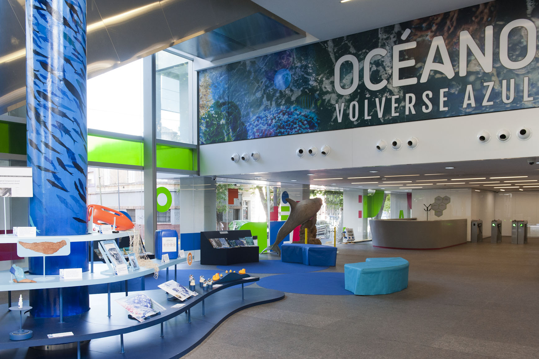 Océano. Volverse Azul en el Centro Cultural de la Ciencia