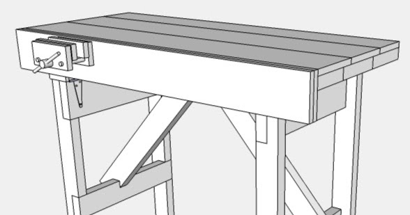 Close Grain: Apartment Workbench
