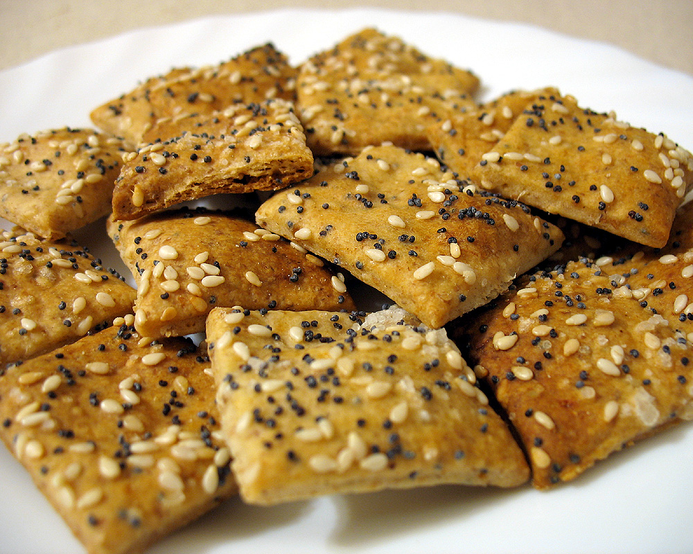 Krakersy na zakwasie