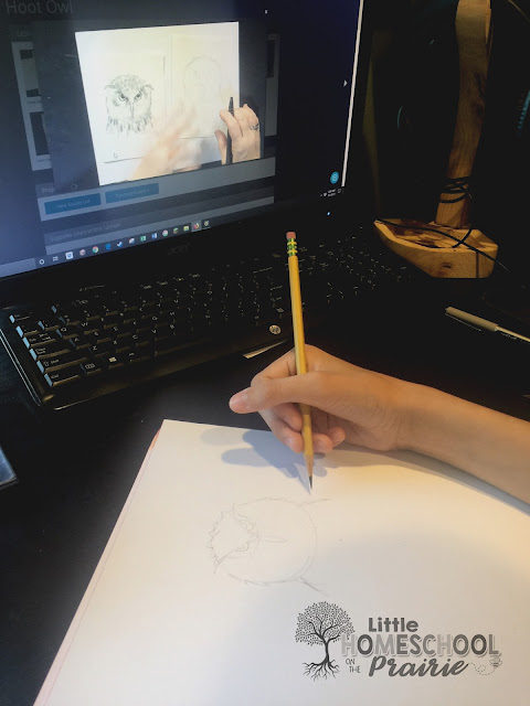 Little Homeschool on the Prairie: Creating a Masterpiece~ Drawing ...