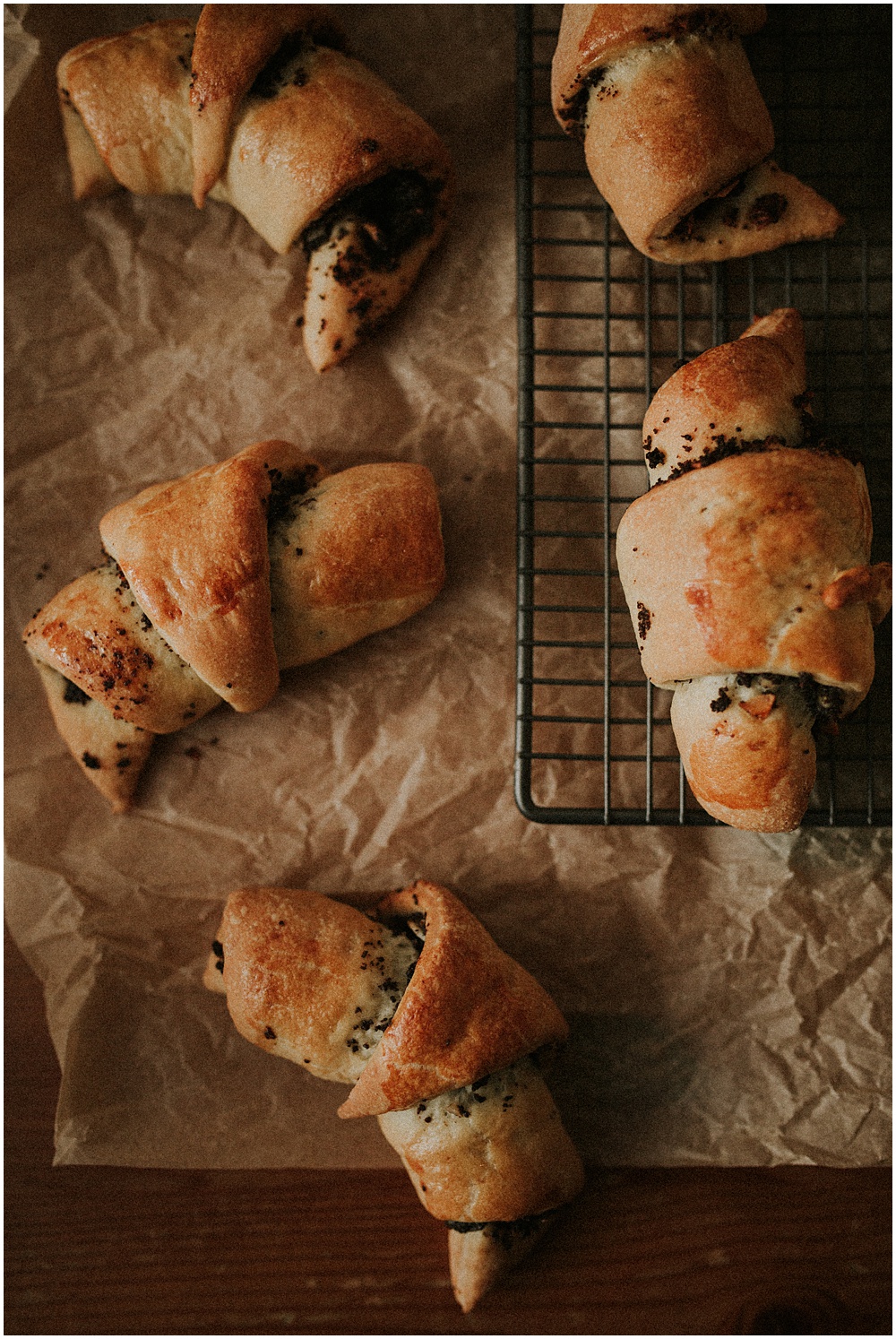 Croissants with poppy seed — A Balance of Sweet