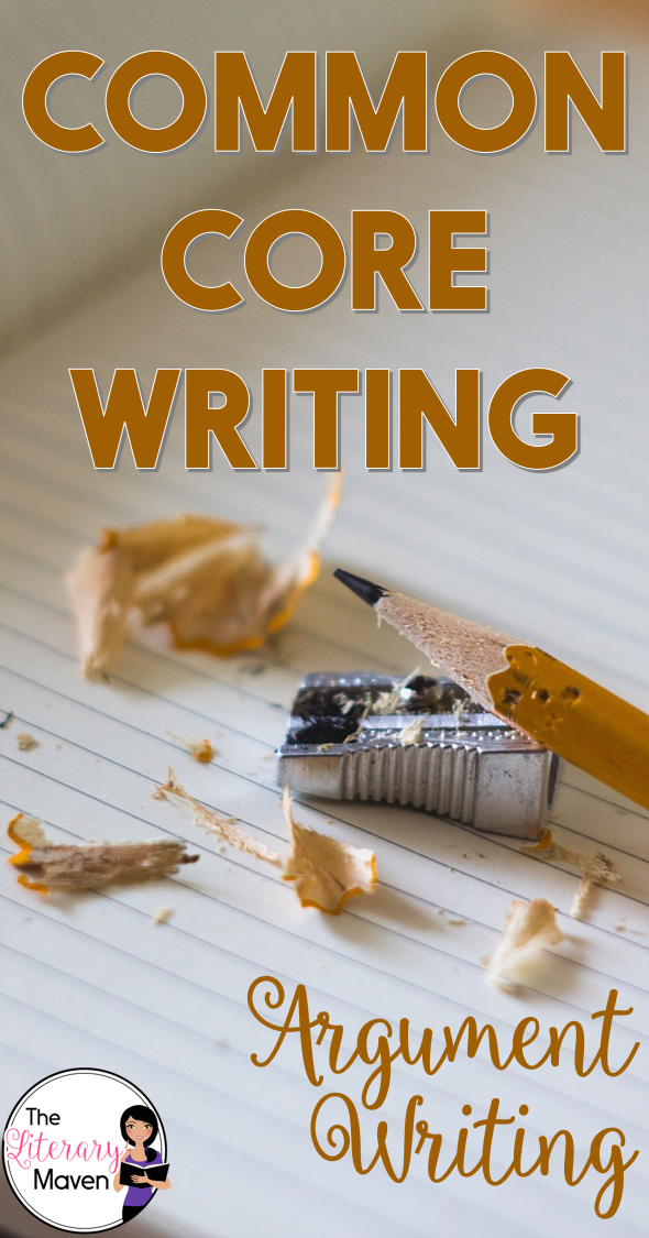 Common Core Writing: Argument Writing - The Literary Maven