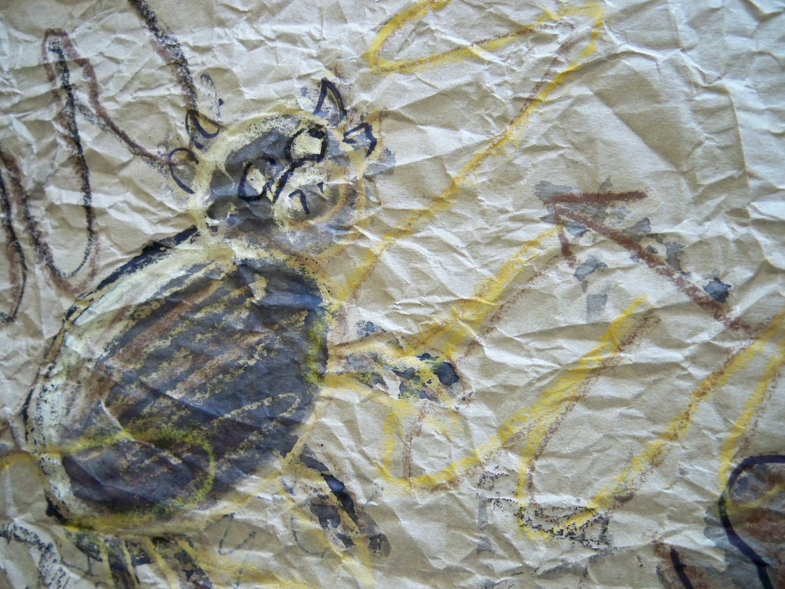Art from Chaos: Kindergarten: Cave Paintings