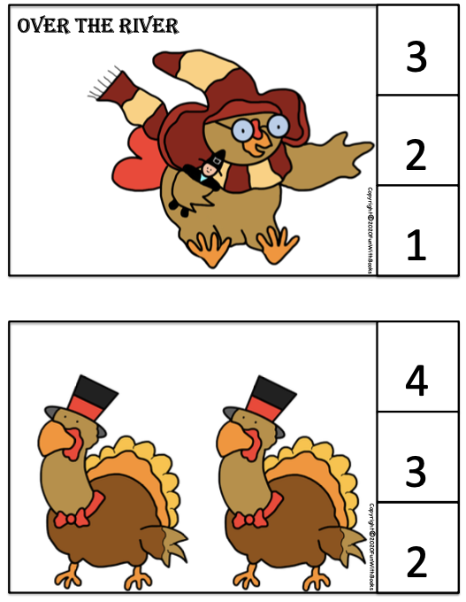 OVER THE RIVER: A TURKEY'S TALE BOOK UNIT ~ Book Units by Lynn