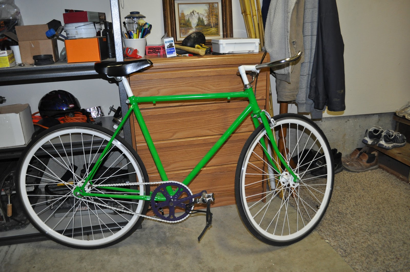 CashCrateResidual: Green Fixie
