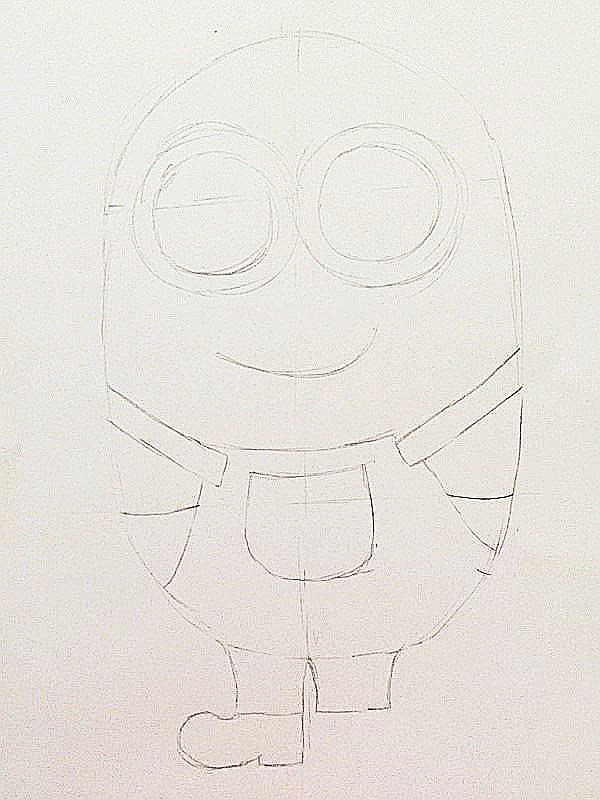 by The Art Bug: Draw a Minion - Step by Step Tutorial : Make it Monday