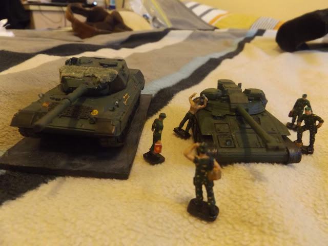 Gowan's 1/72 scale models: T92 Light Tank. 3D printed model