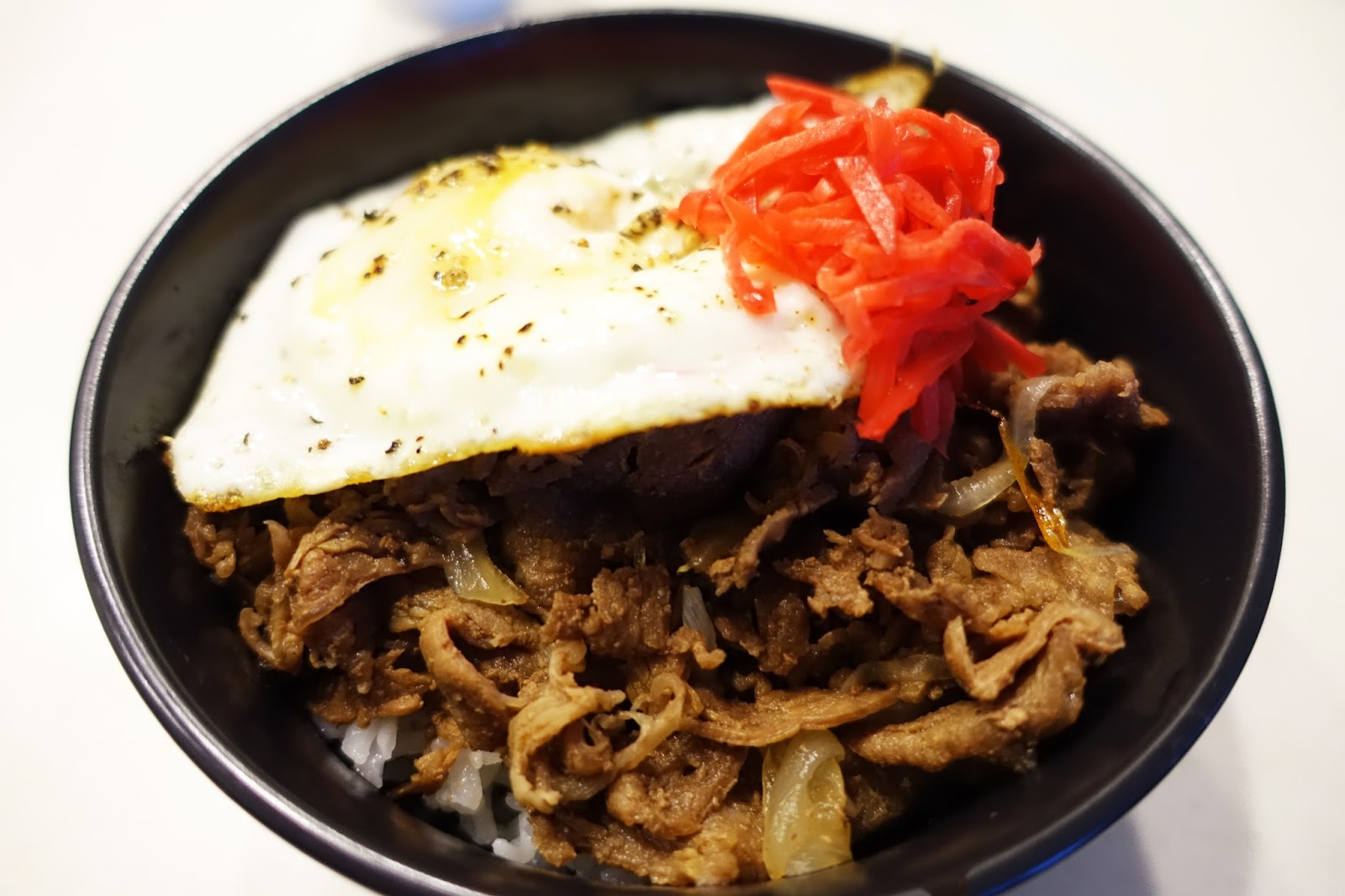 Gyudon - Japanese Beef Bowl - Kathy Nom Nom