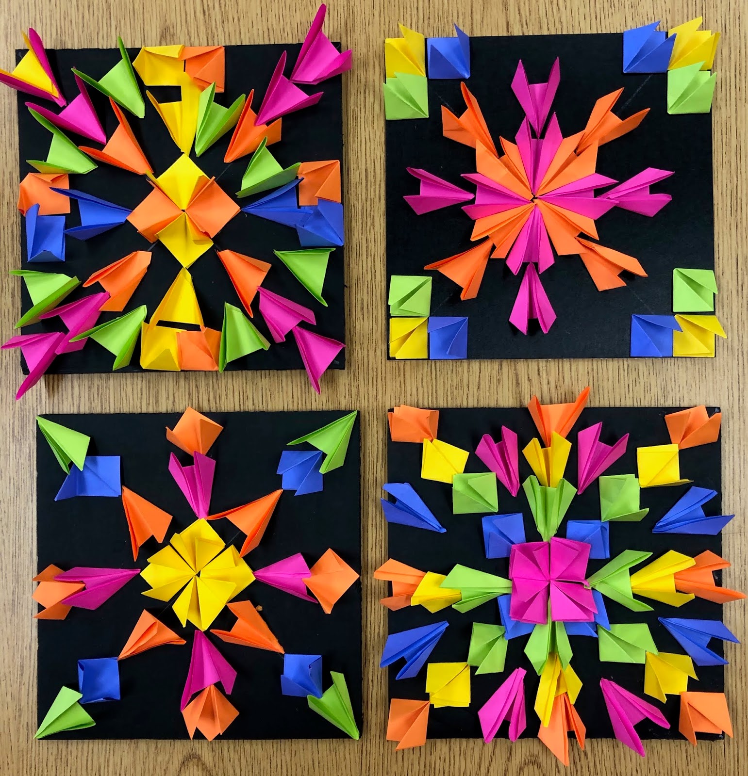 Alimacani Art Talk: Origami Collage: Japanese Culture, Math & Art Come ...