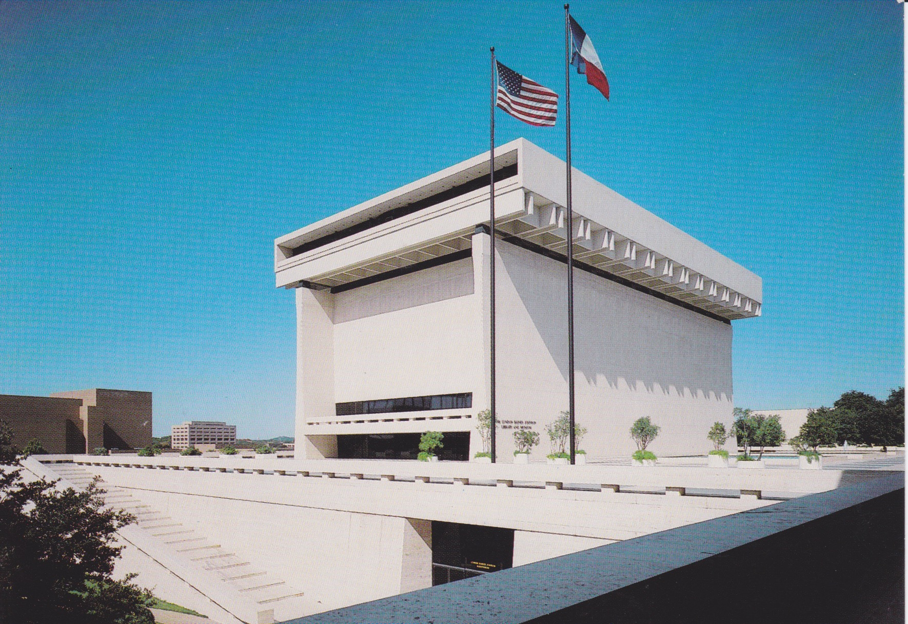 POSTALES INVENTADAS: 1966. Lyndon Baines Johnson Library and Museum ...