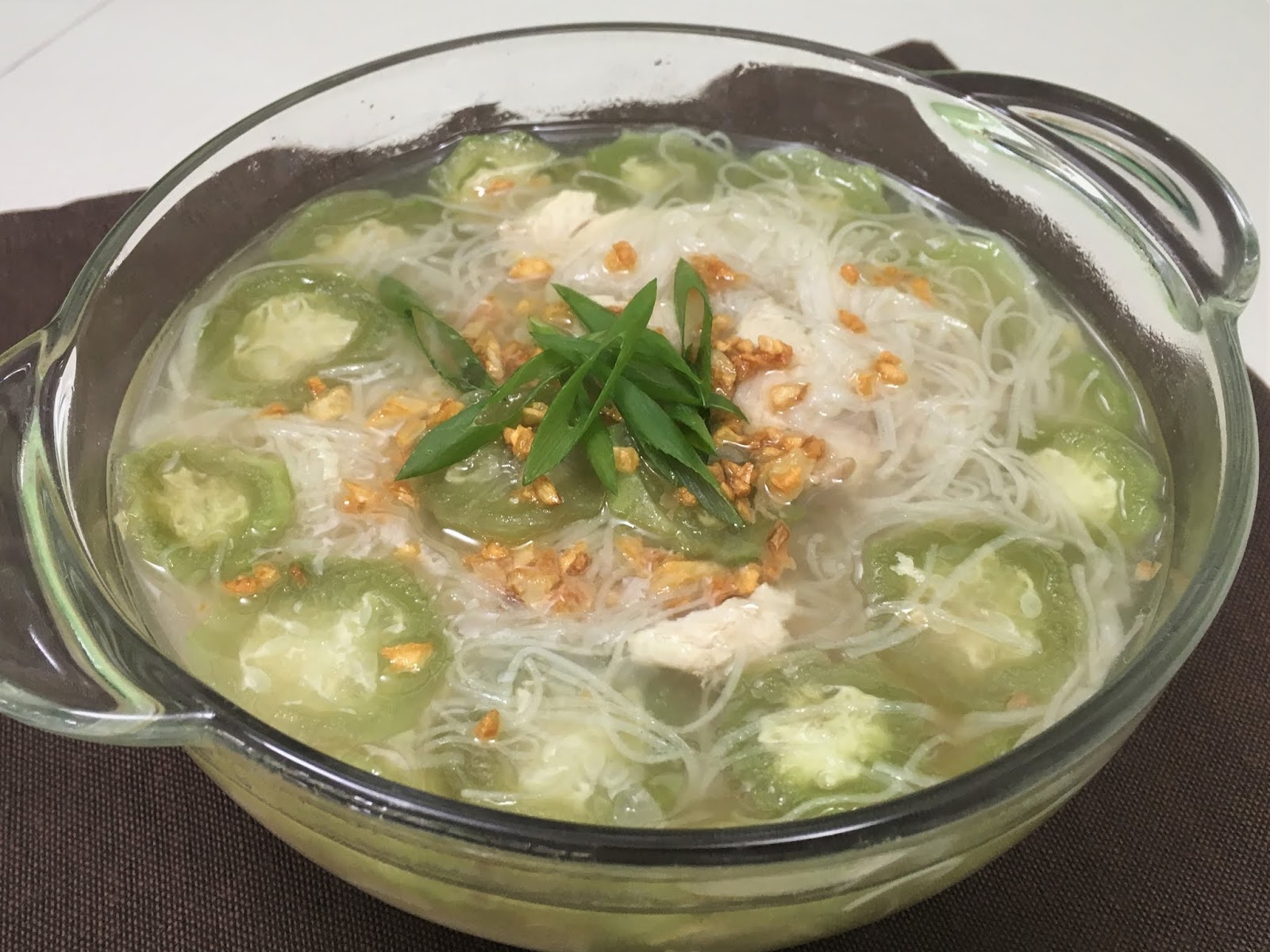 Chicken Misua with Patola