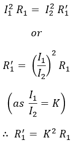 Equivalent Resistance of Transformer Winding - Formula & Explanation