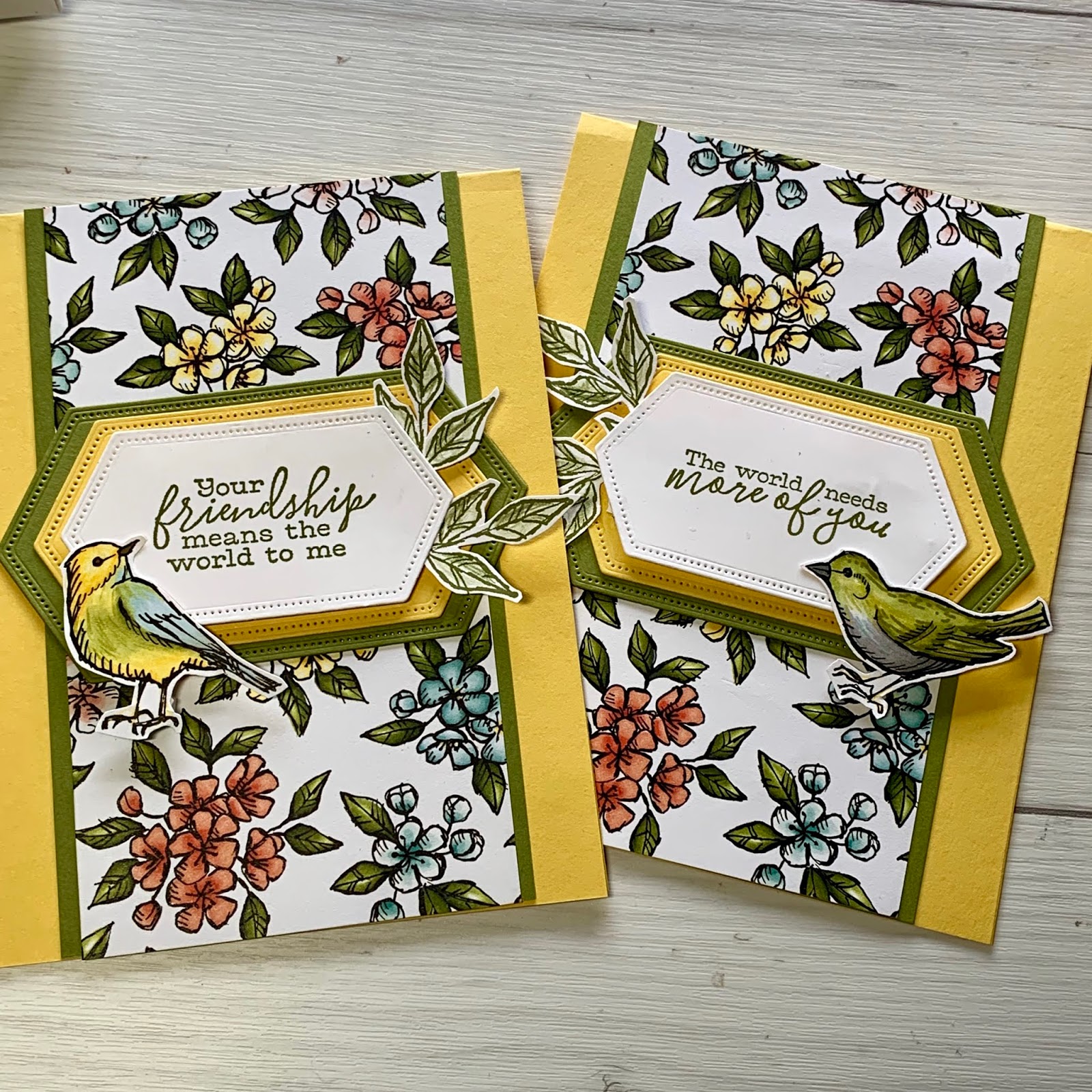 Free As a Bird Stamp Set and all New Catalog ordering begins tomorrow ...