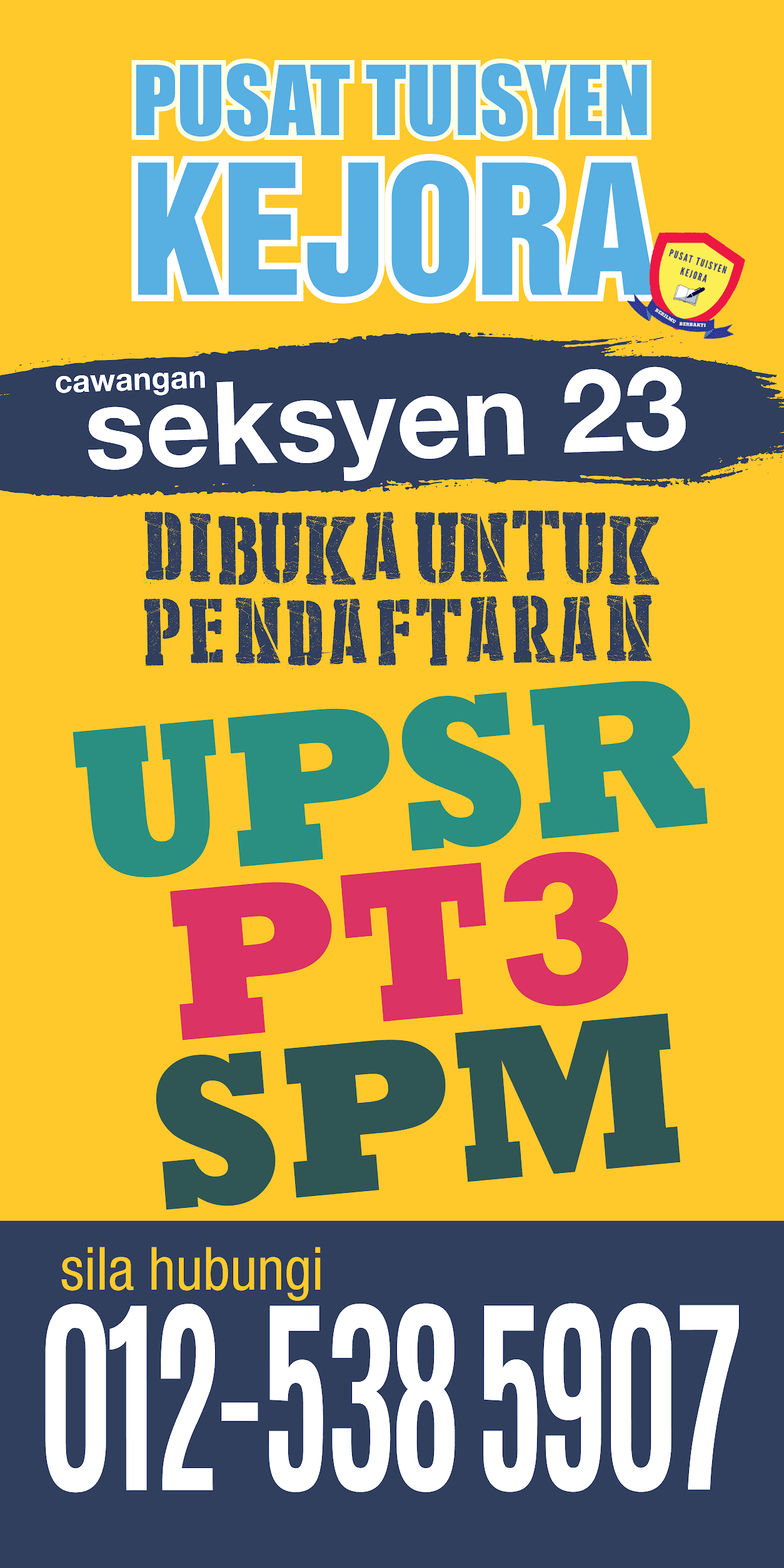PUSAT TUISYEN KEJORA SEKSYEN 23 SHAH ALAM: KELAS BIMBINGAN TUISYEN PUN ...