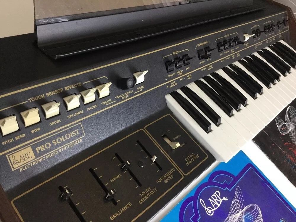 MATRIXSYNTH: Arp Pro Soloist II SN 076 with Original Playing Guide